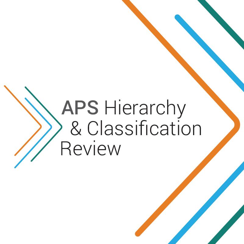 APS Hierarchy and Classification Review | Australian Public Service ...