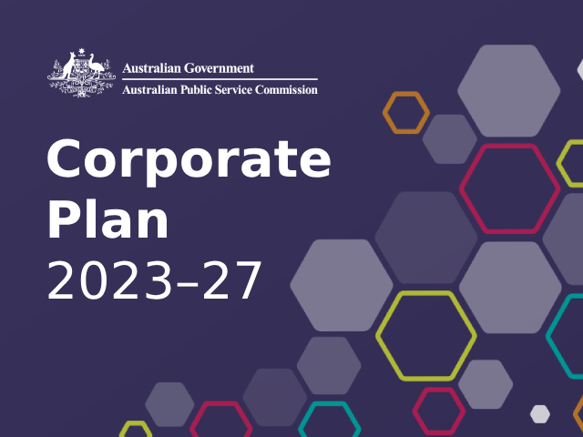 Corporate plan 2023-27 | Australian Public Service Commission